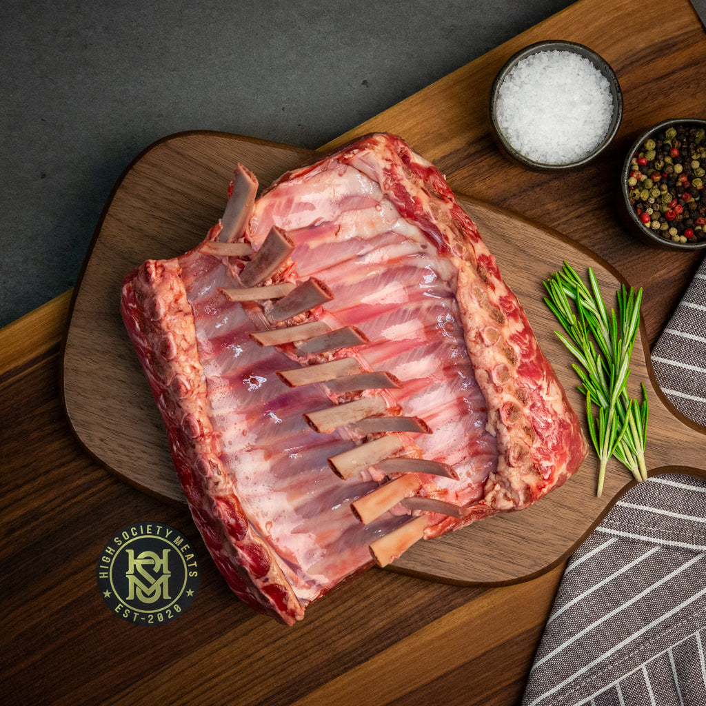 Lamb Rack | New Zealand | 8 Bone | Frenched | 2 Pack – High Society Meats