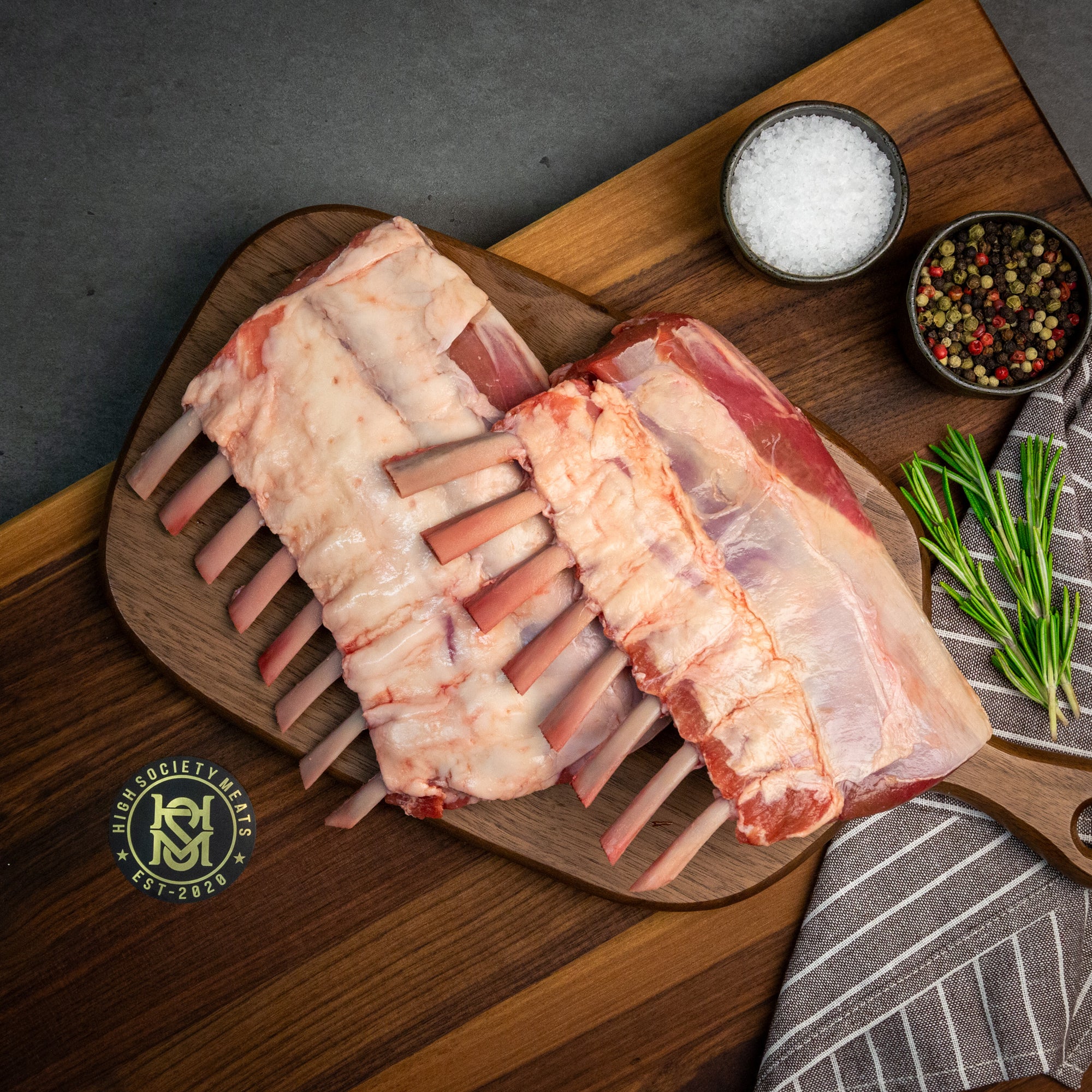 Lamb Rack | New Zealand | 8 Bone | Frenched | 2 Pack | 2.2 LB