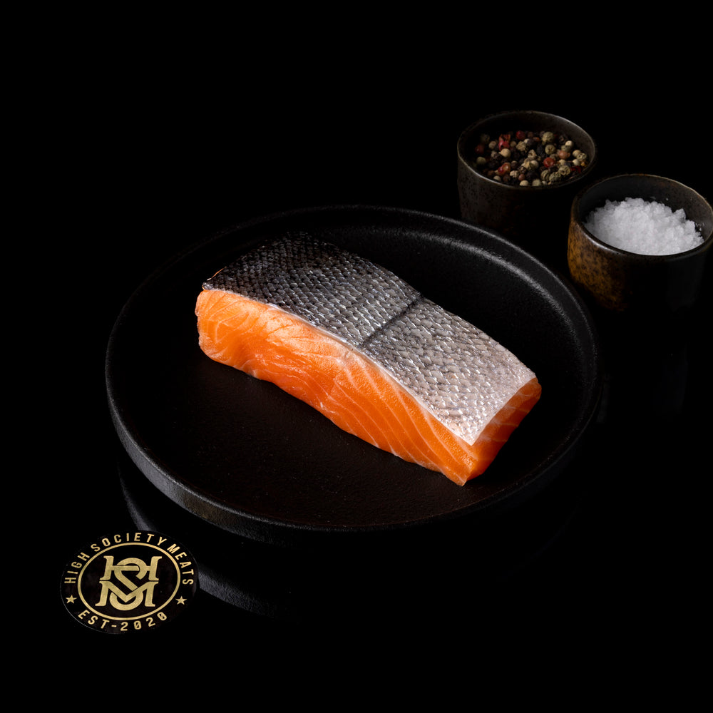 Ora King Salmon Filet Skin-on | Sushi Grade | 8 oz